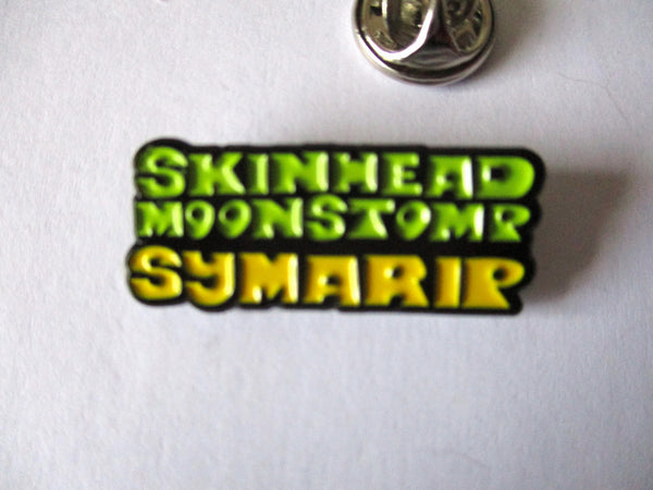 SYMARIP skinhead moonstomp logo SKA METAL BADGE (black) – Savage Amusement