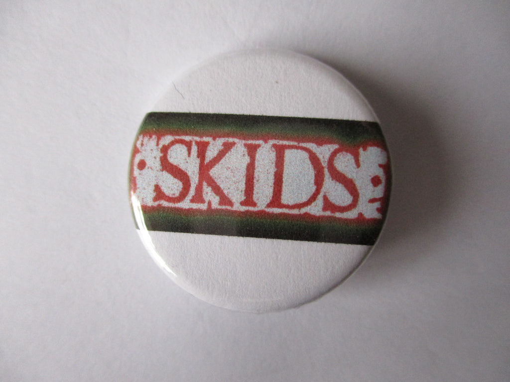 THE SKIDS punk badge (VARIOUS DESIGNS) – Savage Amusement