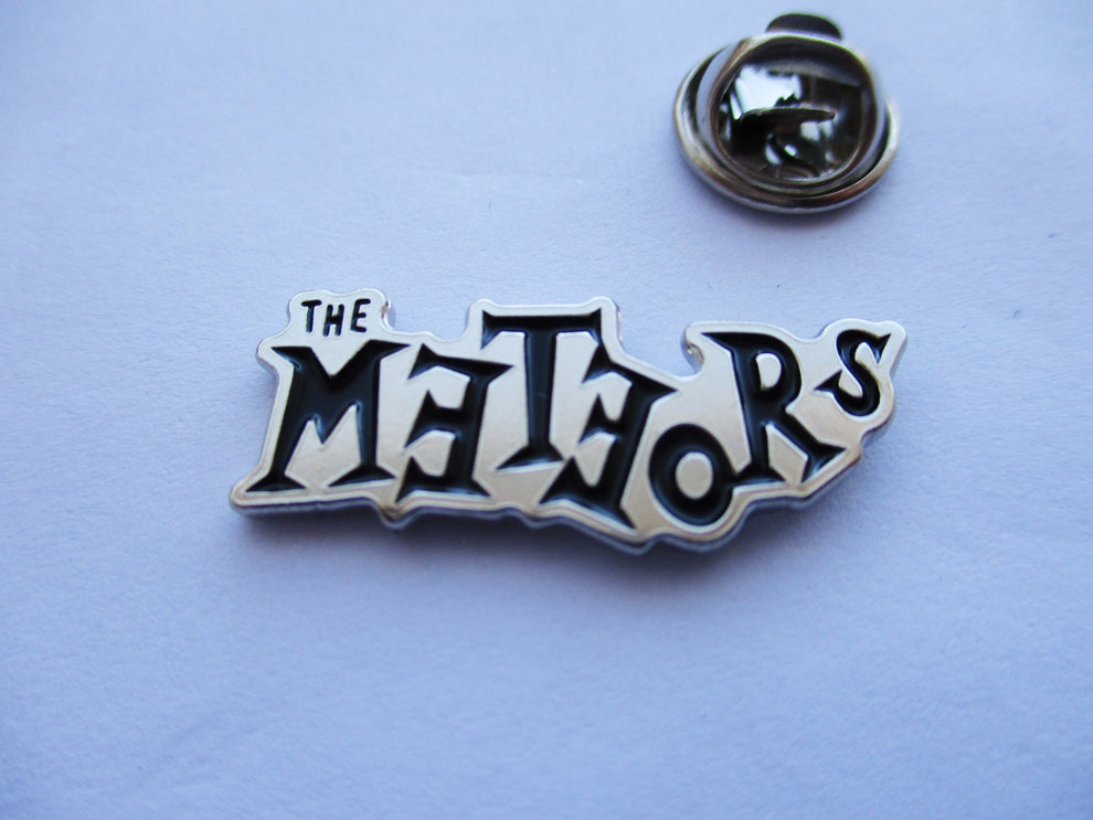 THE METEORS shaped psychobilly PUNK METAL BADGE very few! – Savage ...