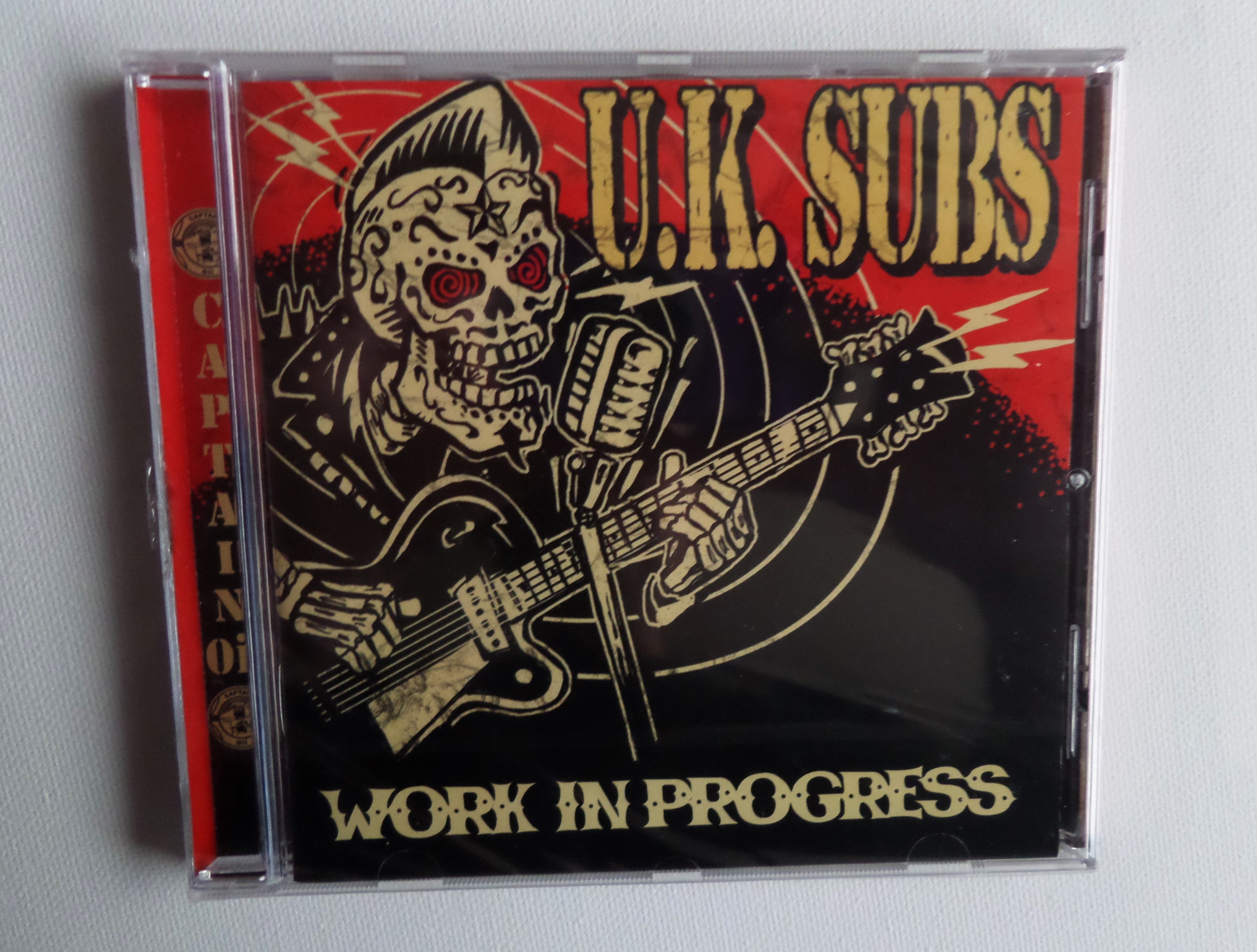 UK SUBS work in progress CD - last copies – Savage Amusement
